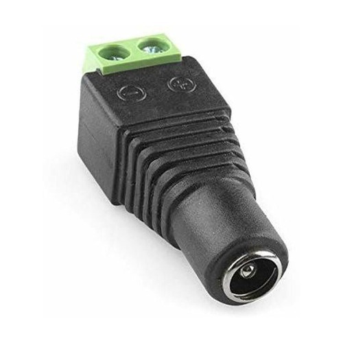 DC Female Green Screw Terminal Connector