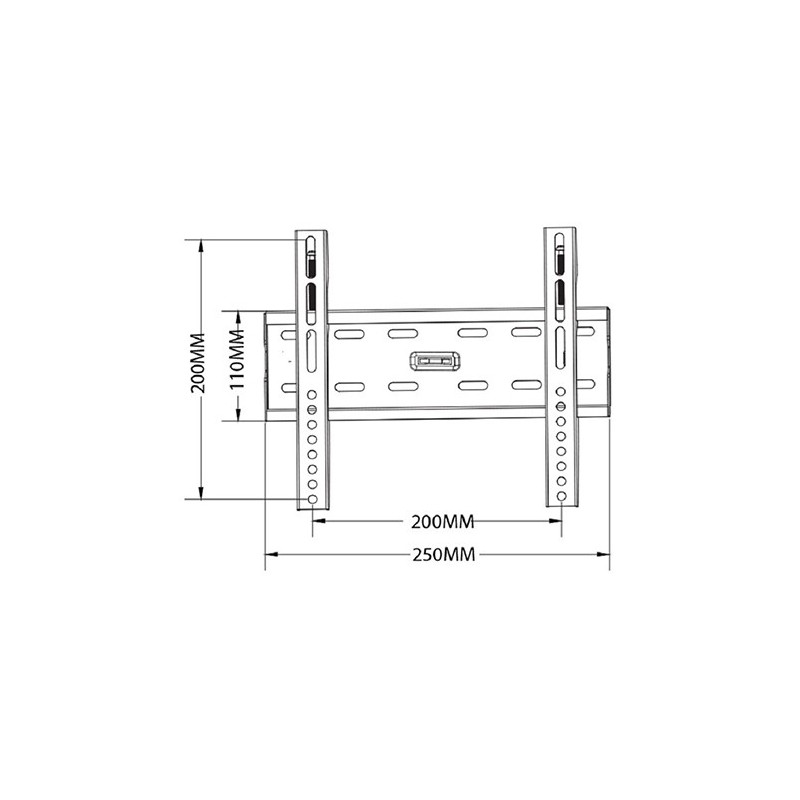 Skill Tech SH 20F Low Cost Fixed TV Wall Mount